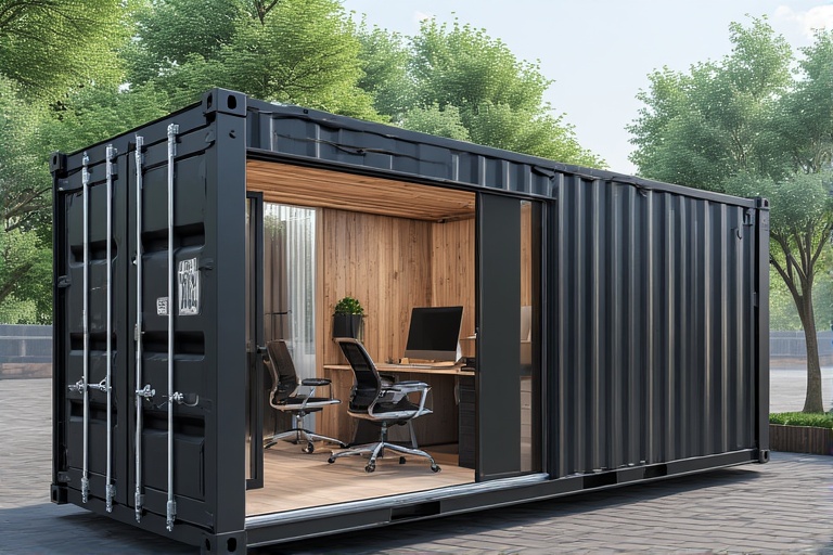 MS Office Container Delhi | MS Office Container | Price ₹3,25,000 ...